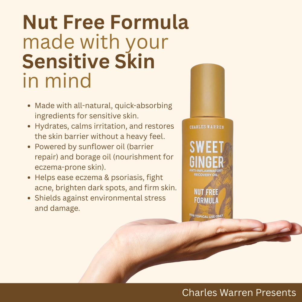 [Nut-Free] Sweet Ginger Dry Oil for Sensitive Skin – Charles Warren ...