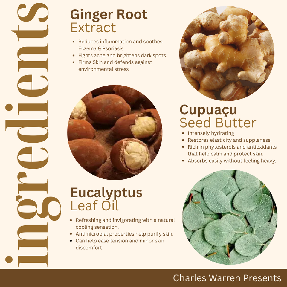 Sweet Ginger Vapor Rub Stick – Charles Warren Presents